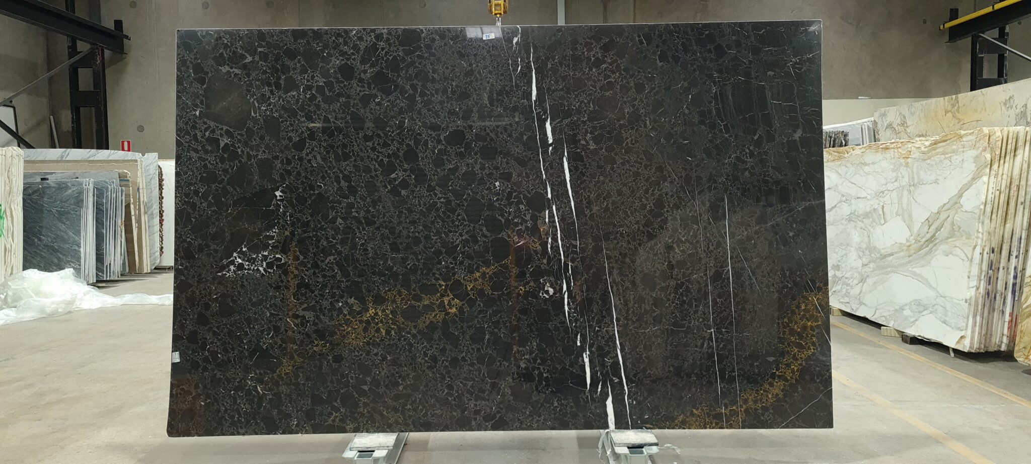 Nero Portorro | Stone Slabs - BC Stone - Direct Importers of Natural Stone